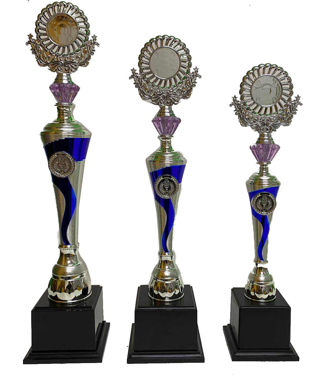 Acrylic Pattern Trophy- AT31035-A/B/C – Ancient Pewter Manufacturer Sdn Bhd