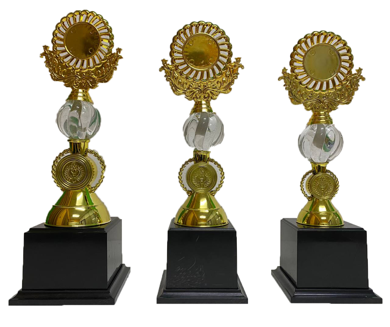 Acrylic Pattern Trophy- AT31045-A/B/C – Ancient Pewter Manufacturer Sdn Bhd